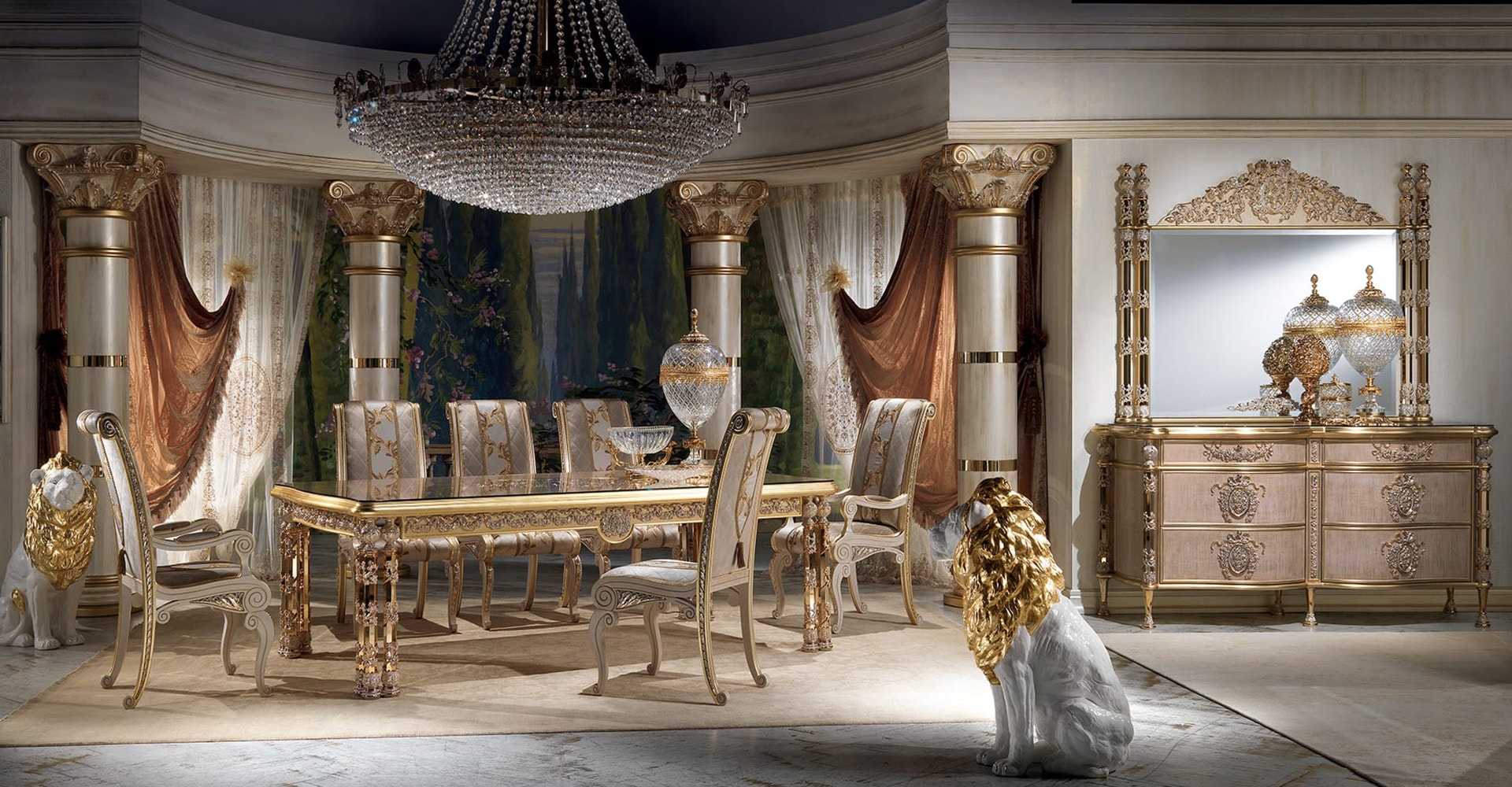 Royal Carving Dining Table | Royalzig